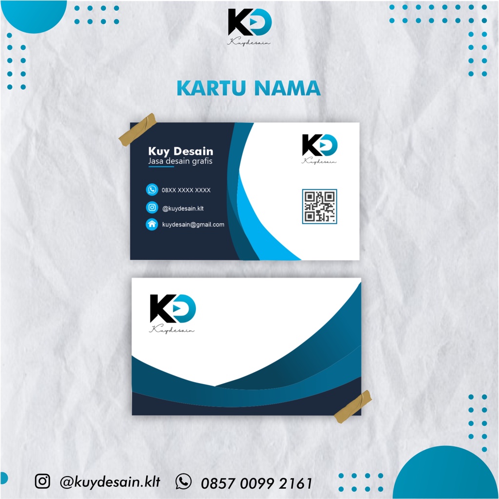 Jual ID Card | Kartu Nama | Desain dan Cetak | Shopee Indonesia