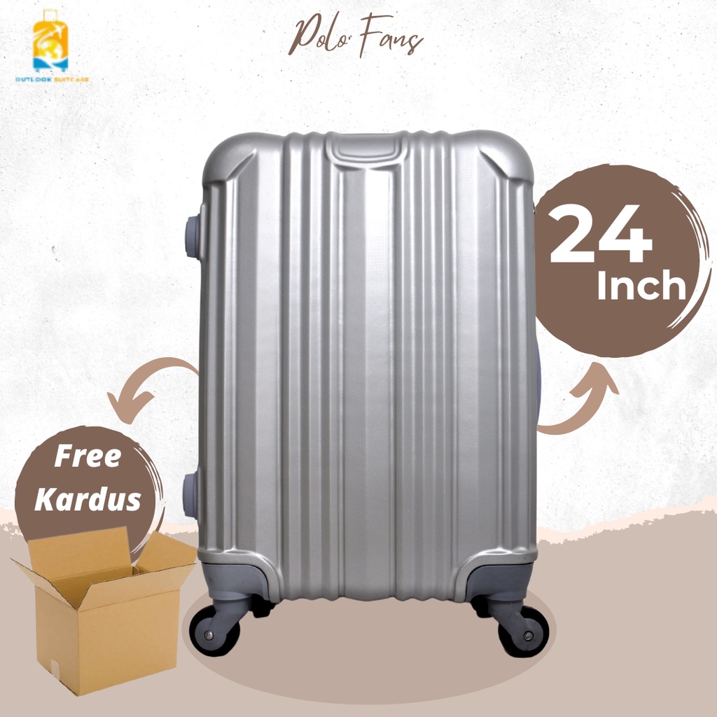Jual Koper 24 inch Murah Fiber Polo Fans Hardcase Tas Travel Tipe 2019 ...