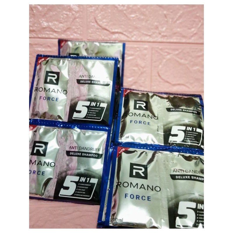 Jual Romano Shampo Pria Anti Dandruff Sachet Force | Shopee Indonesia