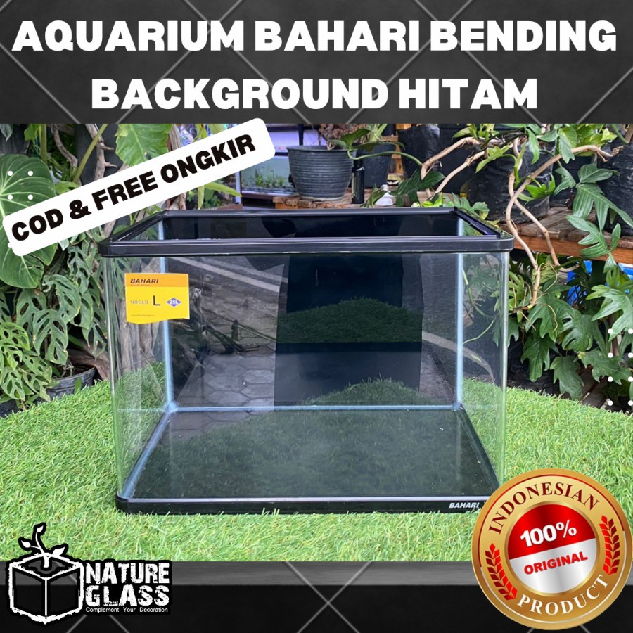 Jual Aquarium Akuarium Bending Lengkung Oval Akrilik Kaca BAHARI ...