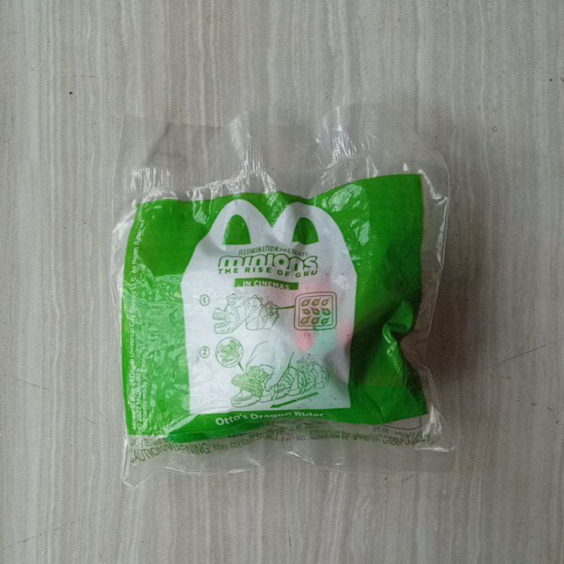 Jual Mainan Happy Meal McDonalds Minions Rise of Gru (Otto's Dragon ...