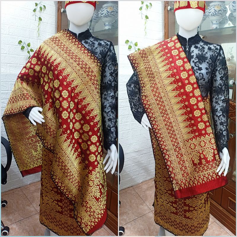 Jual Songket Palembang Asli Tenun / Marhilong /Sisik Naga/Cantik Manis ...