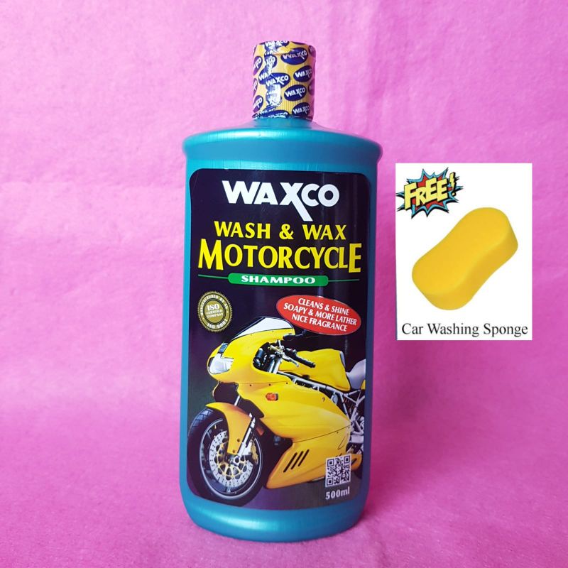 Jual WAXCO SHAMPOO MOTORCYCLE / WAXCO WASH & WAX MOTORCYCLE 500ML ...