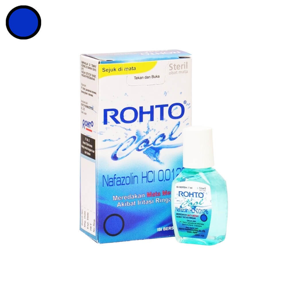 Jual Rohto Cool Eye Drop 7ml Obat Tetes Mata Kering Mata Merah | Shopee ...