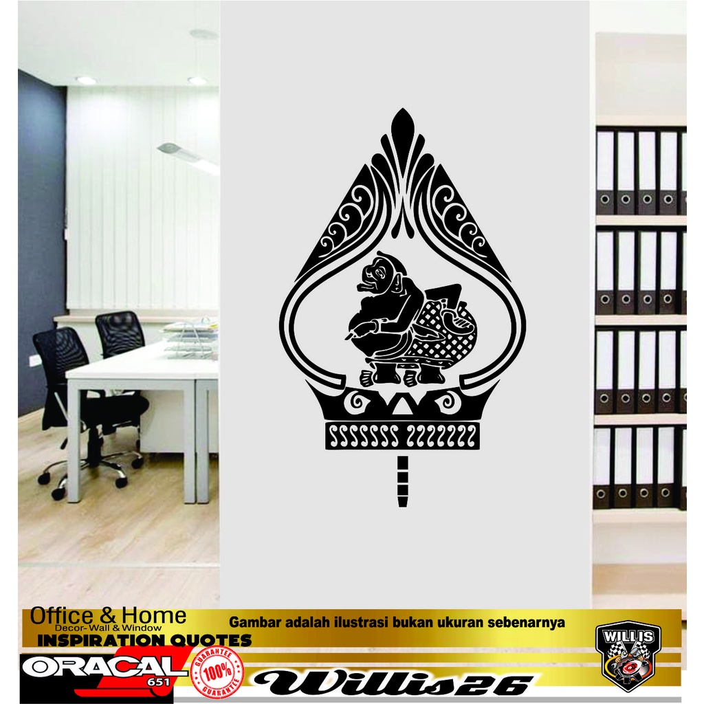 Jual Promo Wall Sticker stiker gunungan wayang semar | Shopee Indonesia