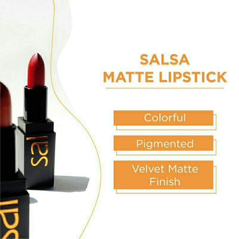 Jual Salsa Matte Lipstick | Lipstik | Shopee Indonesia