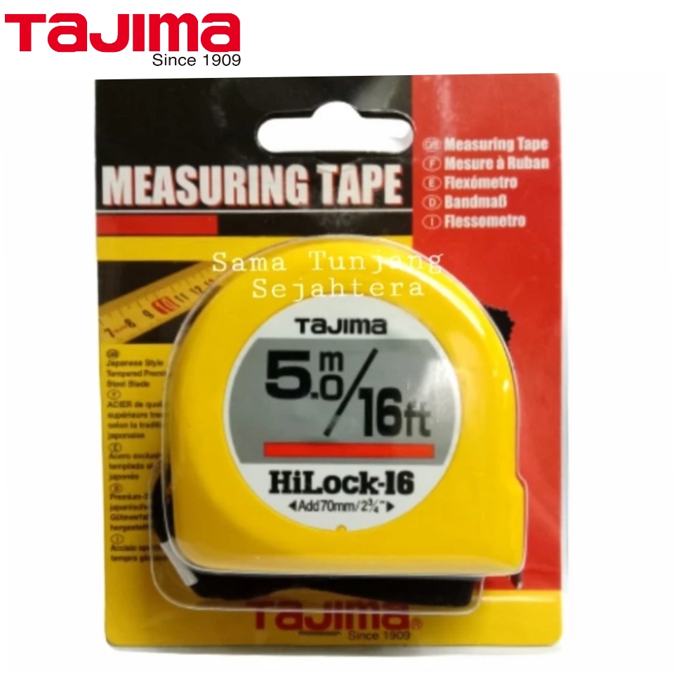 Jual METERAN TAJIMA 5 METER / MEASURING TAPE 5 M | Shopee Indonesia