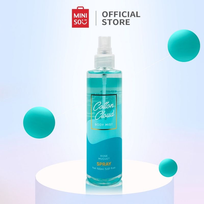 Jual MINISO Body Mist 150ml fragrance spray tahan lama Natural Series ...