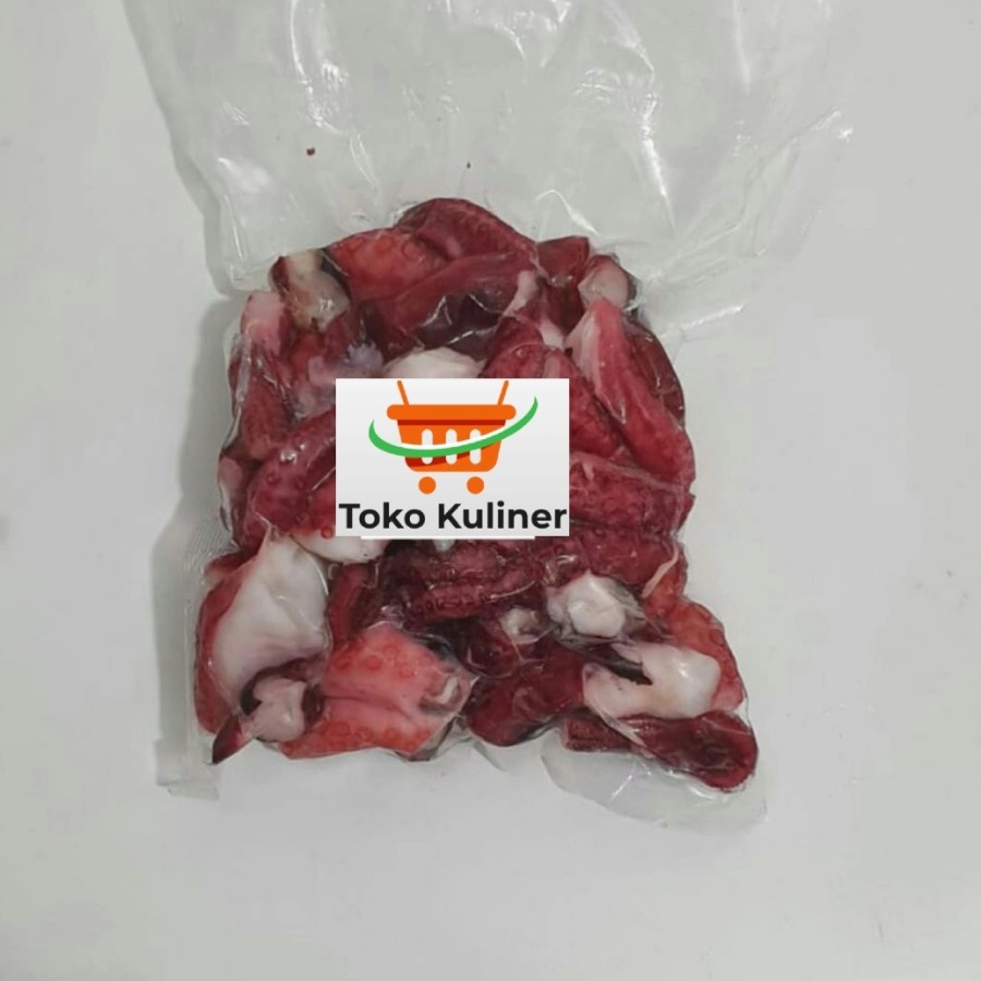 Jual Tako Leg Cut / Kaki Gurita Potong 1kg | Shopee Indonesia