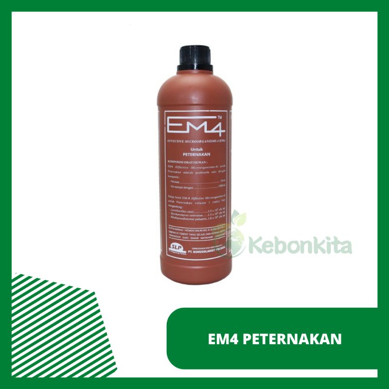 Jual EM4 Pupuk Organik Peternakan ( Efektif Mikro Organisme ) | Shopee ...