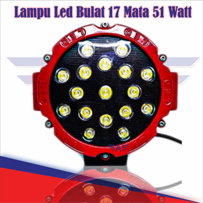 Jual Lampu Led Bulat 17 Mata 51 Watt | Shopee Indonesia