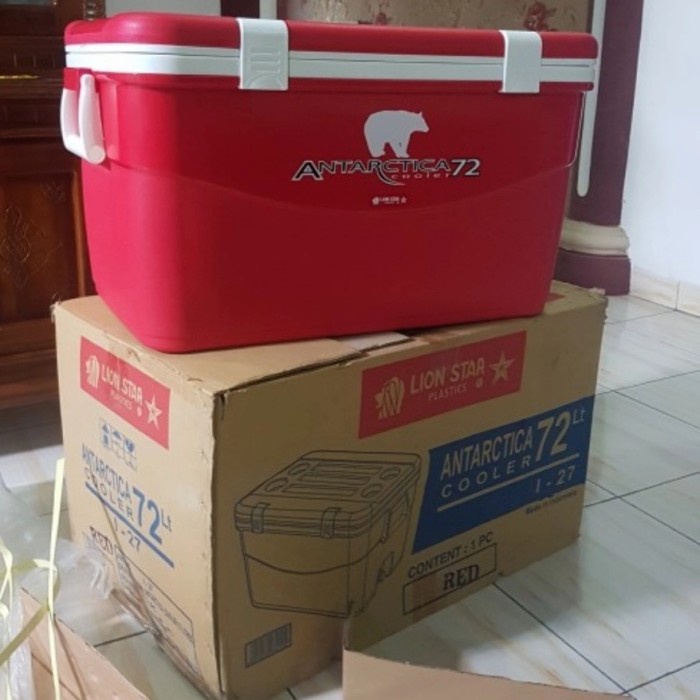Jual Cooler Box Es Antartica Lion Star 72 Liter / Cool Box / Tempat Box ...