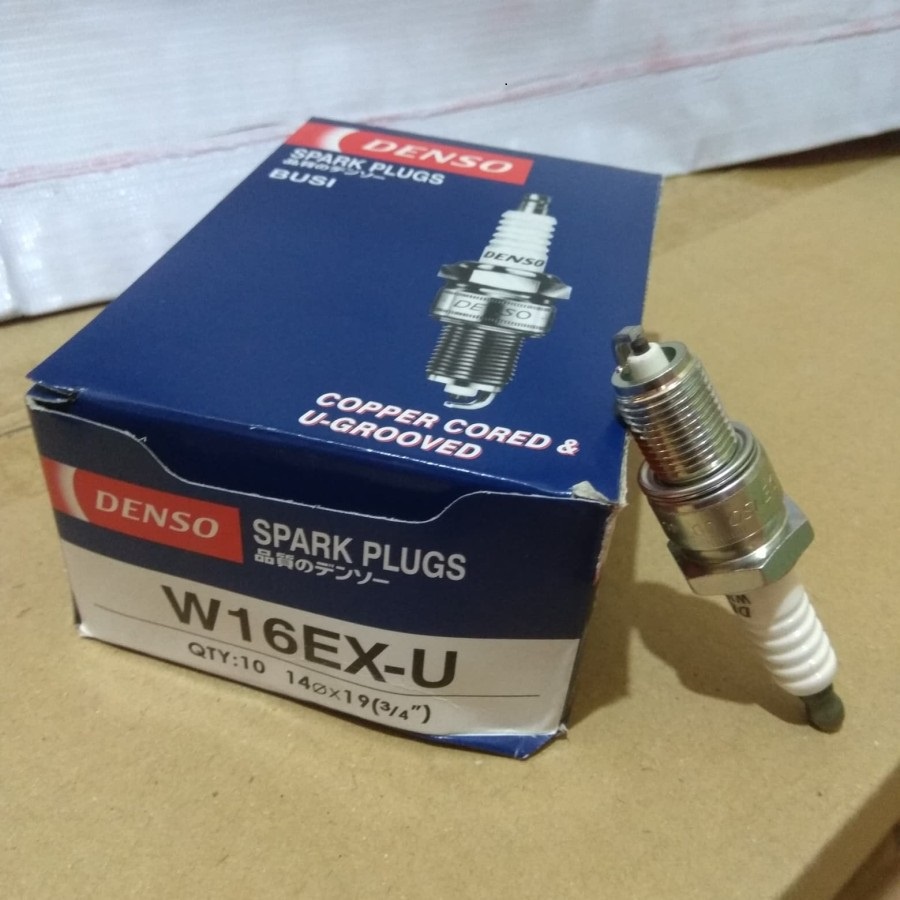 Jual Busi Mitsubishi Colt T120/120Ss Merk Denso (W16Ex-U) | Shopee ...