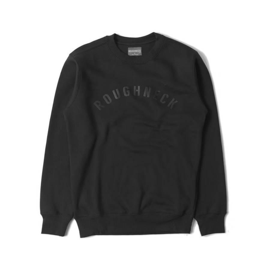 Jual ROUGHNECK SWEATER CREWNECK PRIA WANITA LOGO R FULL LEBEL TAG PRINT ...