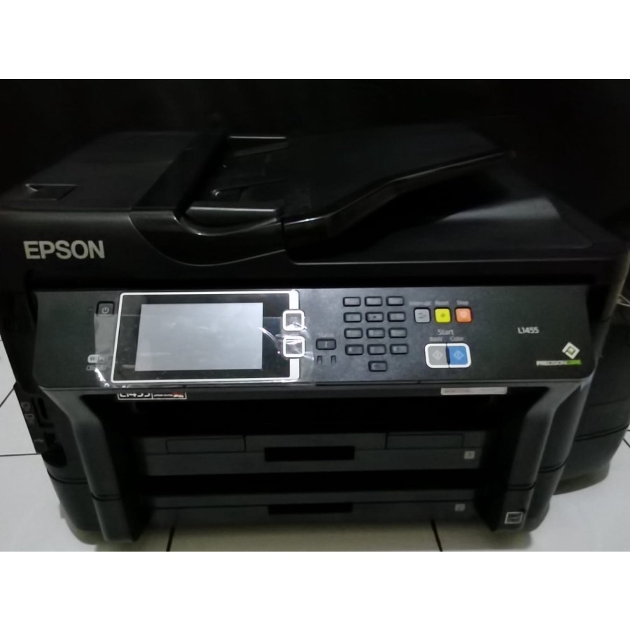 Jual Printer Epson L1455 wifi A3 DUPLEX, 97 % MULUS HEAD BARU | Shopee ...