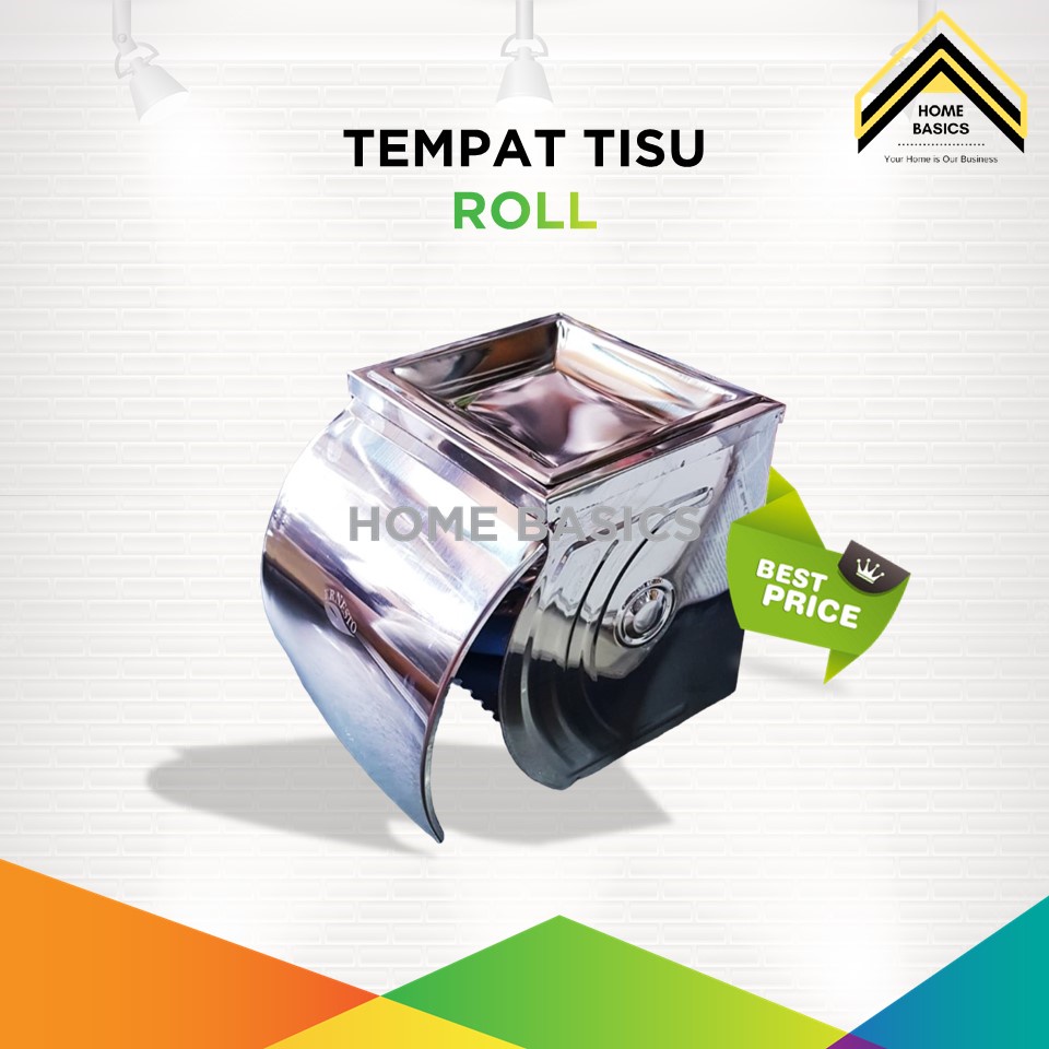 Jual Tempat Tisu Toilet / Kotak Tisu Roll Kamar Mandi / Toilet Paper ...