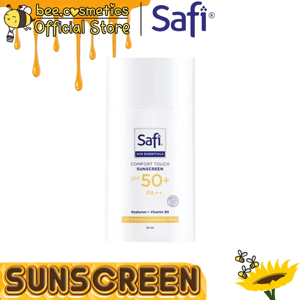 Jual SAFI SUN ESSENTIALS COMFORT TOUCH SUNSCREEN SPF 50 PA+++ | Shopee ...