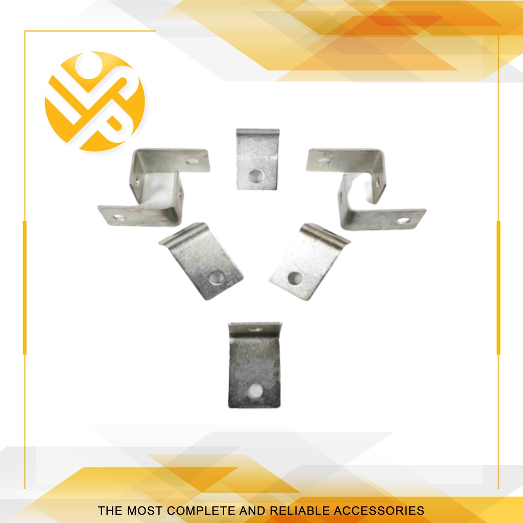 Jual Angle Angel Clip Plat Besi Siku L Paku Tembak Ramset Plafon 2 ...