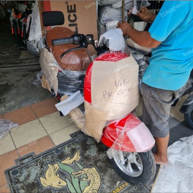 Jual Sepeda Motor Listrik Seli Vespa Vito Migo Scoppy Scopy Pasific ...