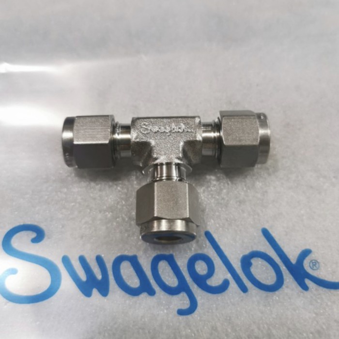 Jual Pneumatic Tee Union Swagelok 3/8 Ss 316 | Shopee Indonesia