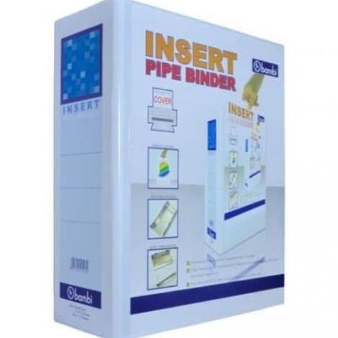 Jual Insert Pipe Binder Bambi 1175 Mika ( A4 ) | Shopee Indonesia