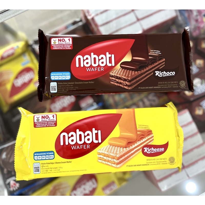 Jual Nabati Wafer Richeese Richoco 110gr L1 | Shopee Indonesia
