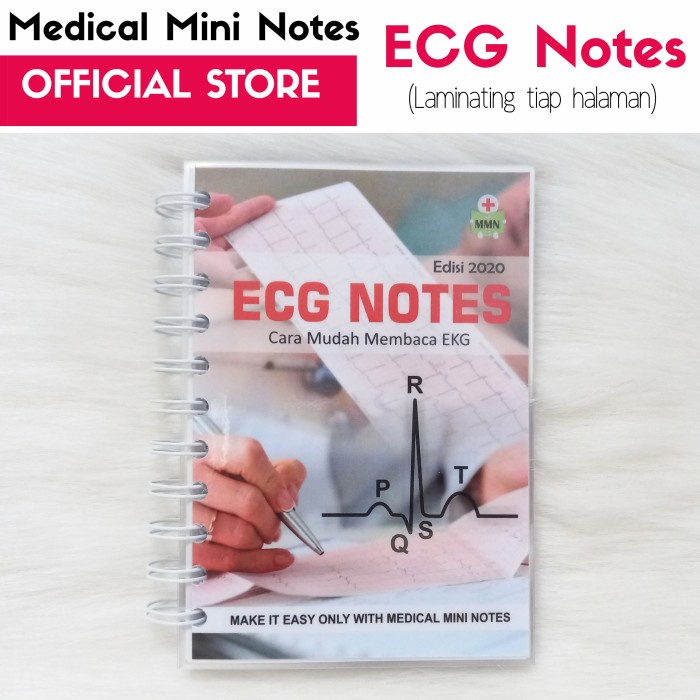 Jual Buku Kedokteran Medical Mini Notes Ekg | Shopee Indonesia