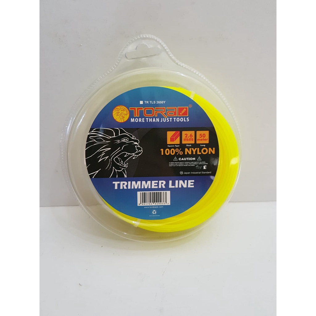 Jual Tora Senar Mesin Potong Rumput 2.6mm panjang 50 meter | Shopee ...