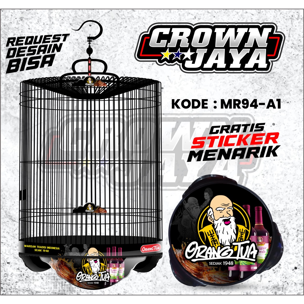 Jual Stiker Tebok murai NO 1 NO 2 NO 3 Custom Desain / Stiker Decal ...
