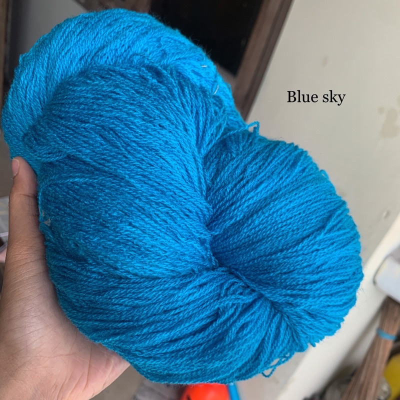 Jual Benang rajut wool / wol / siet yarn 200g | Shopee Indonesia