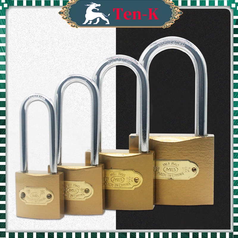 Jual 60mm Gembok Anti Maling Silinder Leher Panjang Kuningan Anti Karat ...