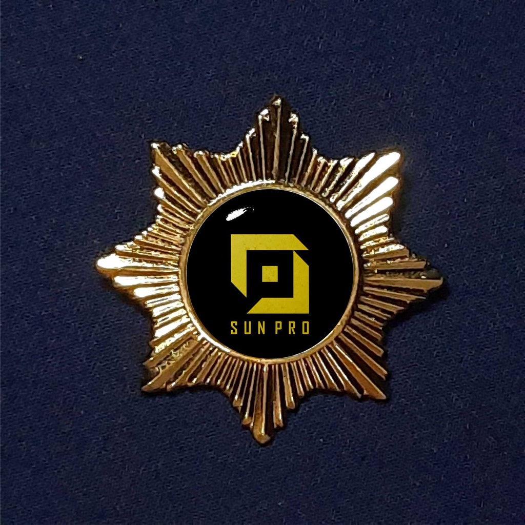Jual Pin Lencana Custom Bahan Logam Cor Warna Gold (Emas) | Shopee ...