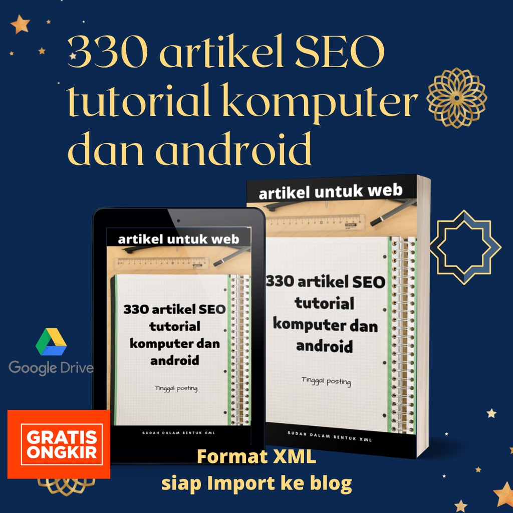 Jual 330 Artikel SEO Tutorial Komputer dan Android | Shopee Indonesia