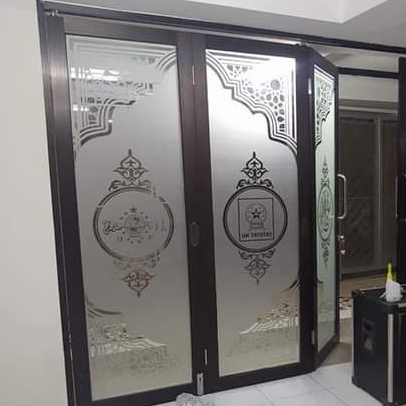 Jual cutting stiker pintu kaca masjid | Shopee Indonesia