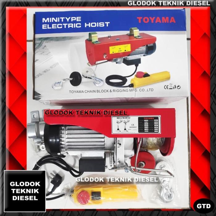 Jual Mesin Electric Wire Rope Hoist 600 Kg 20 M Takel Katrol Listrik ...