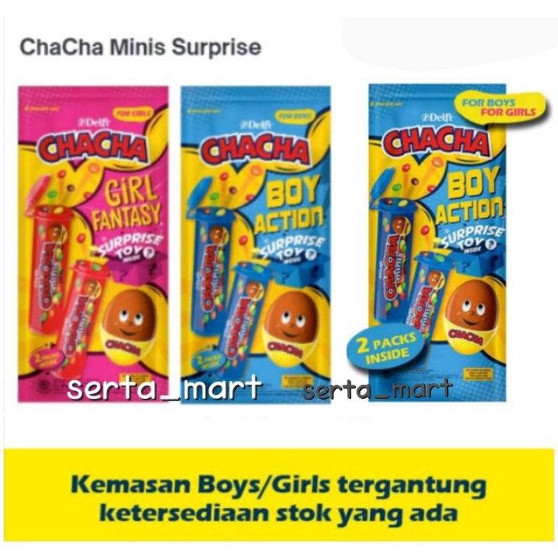 Jual Chacha Minis Toys / Cha Cha Milk Chocolate / Peanut 40gr / Minis ...