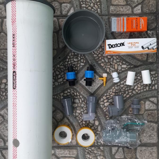 Jual Bahan Filter Canister Diy + Pipa 4" 50Cm | Shopee Indonesia