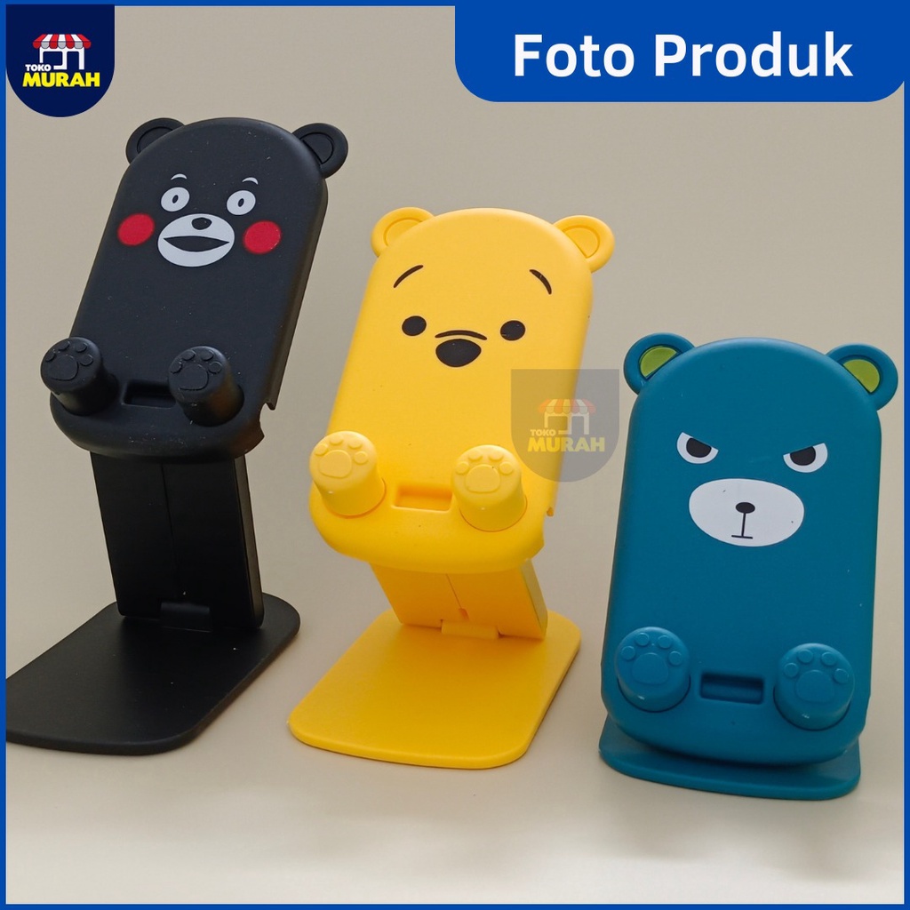 Jual Animal Stand Holder Handphone Stand Holder Phone Imut Karakter ...