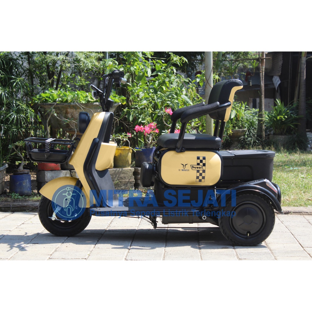 Jual Sepeda Listrik Roda 3 U-Winfly Maleo | Shopee Indonesia