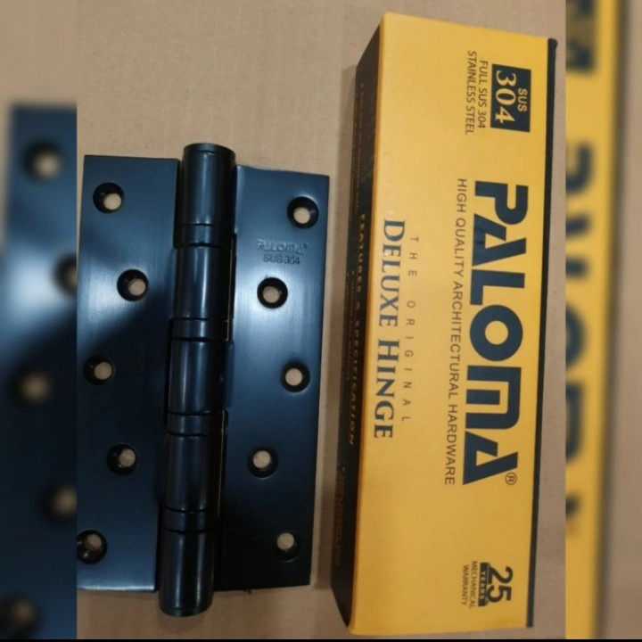 Jual ENGSEL HITAM ENGSEL PINTU PALOMA BHP 235 HINGE MATTE BLACK BUTT ...