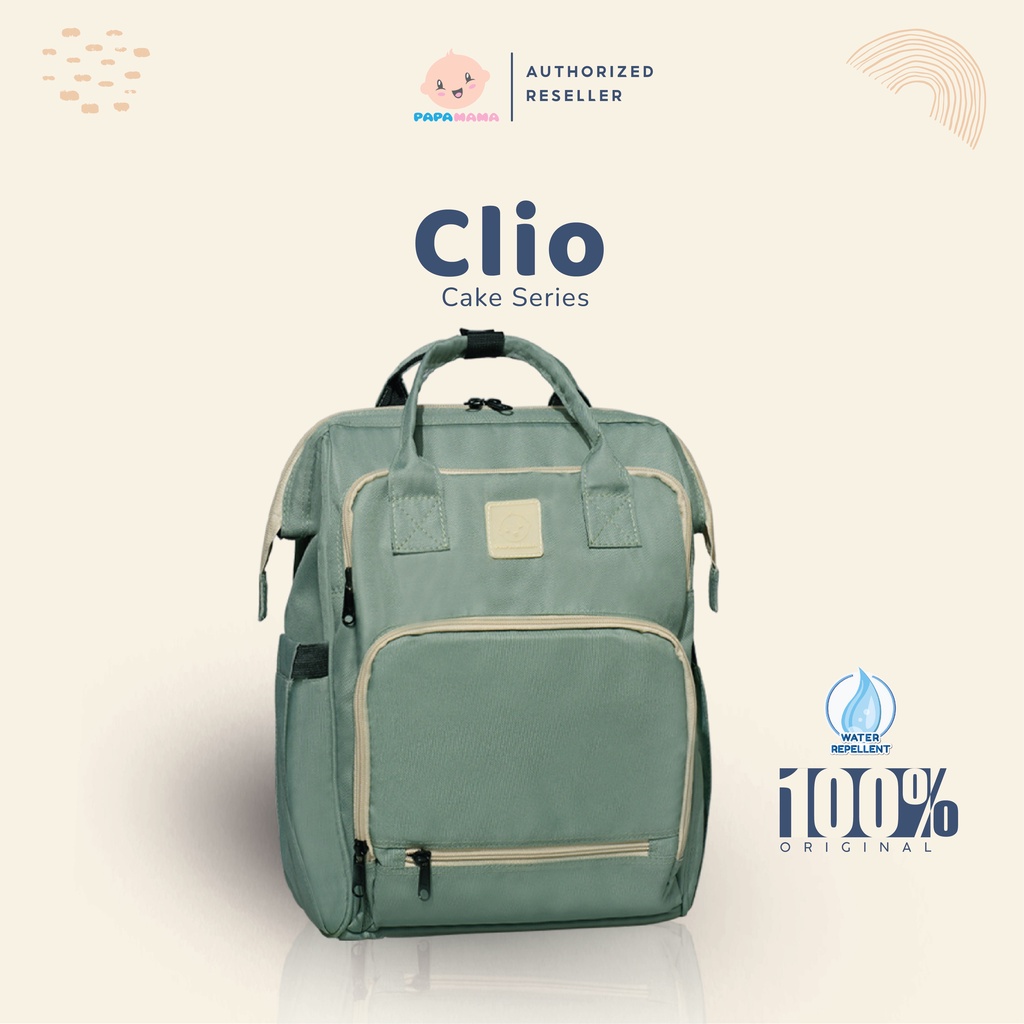 Jual Papamama Clio Cake Series 1007 - Water Repellent Backpack Diaper ...