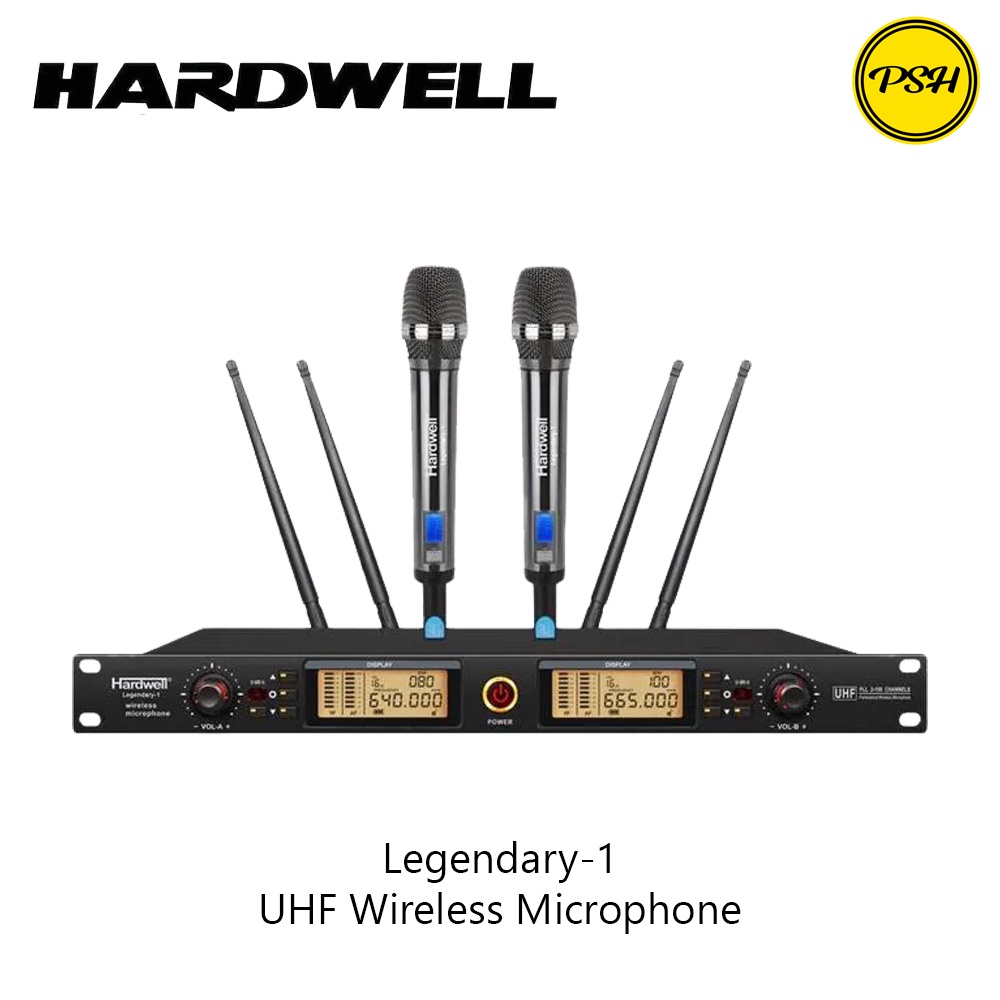 Jual Hardwell Legendary-1 Legendary1 Mic Wireless Microphone UHF Pegang ...