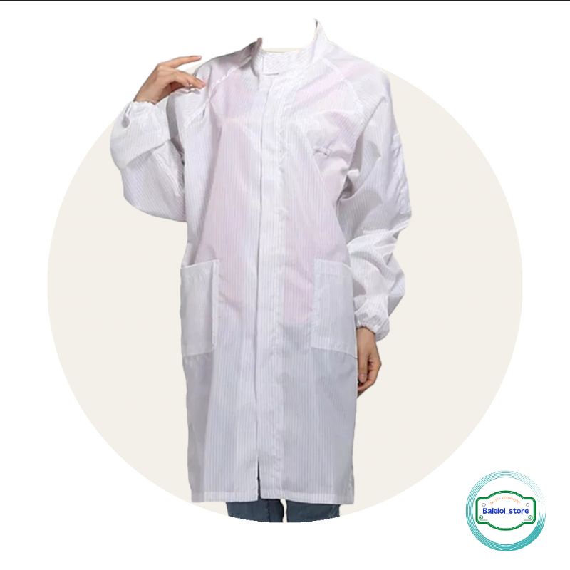 Jual Jas Lab Antistatic Esd Cleanroom Medis | Shopee Indonesia