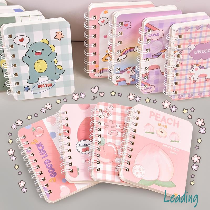 Jual COD A7 Rollover Coil Buku Mini Notebook Kartun Lucu Mini Notebook ...