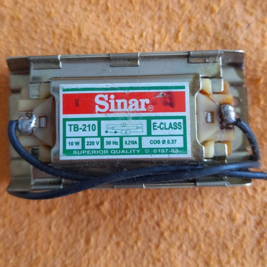Jual Trafo TL Neon Ballast Lampu 10 Watt Sinar | Shopee Indonesia