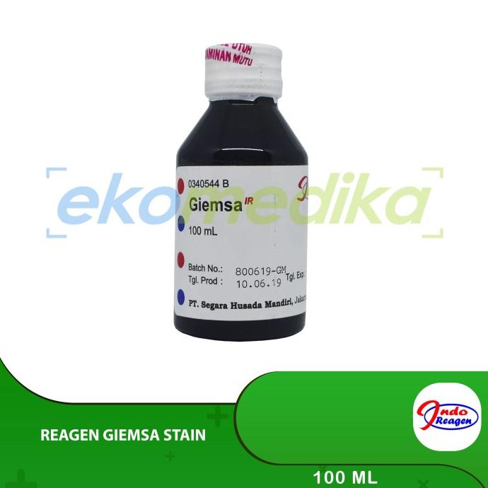 Jual Giemsa Stain INDO REAGENT Giemsa 100ML - Larutan Giemsa 100 ml ... Jual Giemsa Stain INDO REAGENT Giemsa 100ML - Larutan Giemsa 100 ml ...