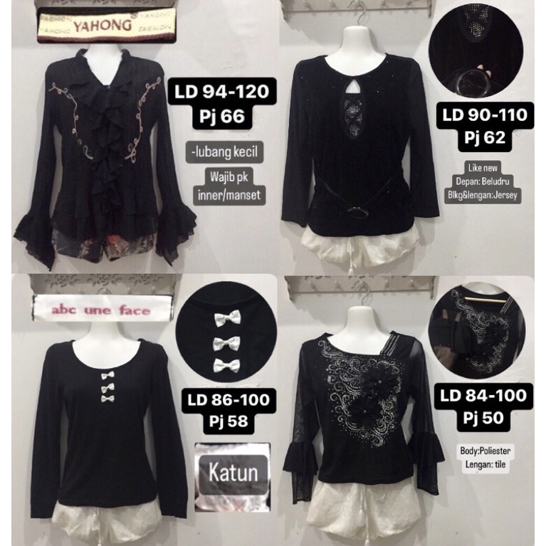 Jual Atasan hitam mamba gothic harajuku preloved | Shopee Indonesia