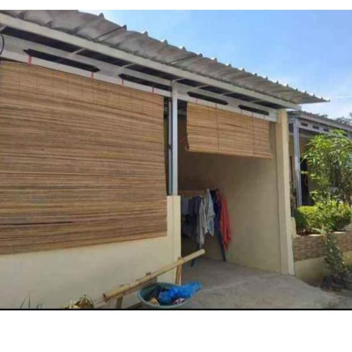Jual 11.11 Brand Tirai kerey Bambu sawit kwalitas super,tirai kulit bambu sawit rotan air/kerey ...