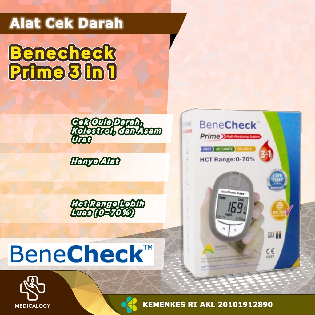 Jual Benecheck Prime 3 in 1 (Alat Only) | Shopee Indonesia