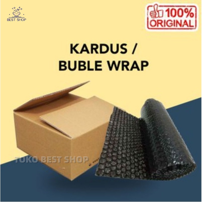 Jual [TOKO BEST SHOP] TAMBAHAN PACKING DUS DAN EXTRA BUBBLE WRAP ...